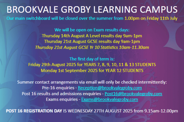 Principal’s Welcome – Brookvale Groby Learning Campus | TMET Leicester MAT