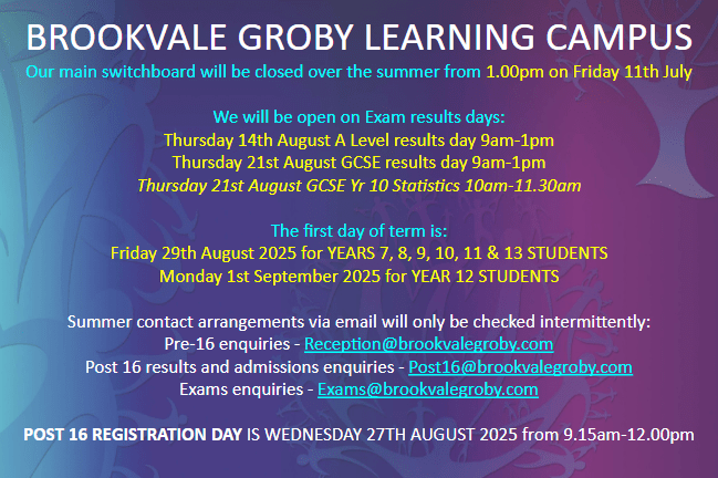 Principal’s Welcome – Brookvale Groby Learning Campus | TMET Leicester MAT